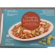 Simply Balanced Three Grain Blend With Bourbon Chicken: Calories ...