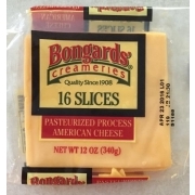 Bongard's Cheese: Calories, Nutrition Analysis & More | Fooducate