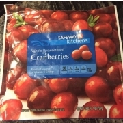 Safeway Kitchens Whole Unsweetened Cranberries: Calories, Nutrition ...