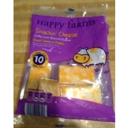 Happy Farms Snackin' Cheese, Colby Jack Natural Cheese: Calories ...