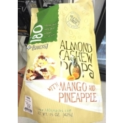 180 Snacks Almond Cashew Pops With Mango And Pineapple: Calories ...