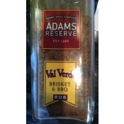 Adams Spice Company Adam Reserve, Val Verde, Brisket And Bbq, Rub ...