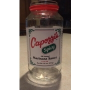 Capozzi's Sauce, Marinara, Low Fat, Spicy: Calories, Nutrition Analysis ...