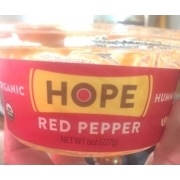 Hope Organic Hummus Red Pepper: Calories, Nutrition Analysis & More ...