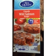 Sea Queen Chipotle Wild Salmon Burger: Calories, Nutrition Analysis ...