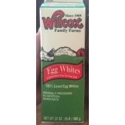 Wilcox Family Farms 100% Liquid Egg Whites: Calories, Nutrition ...