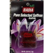 Badia Saffron, Spanish: Calories, Nutrition Analysis & More | Fooducate