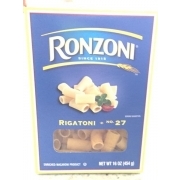 Ronzoni Rigatoni, Enriched Macaroni Product: Calories, Nutrition ...
