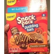 Snack Pack Pudding Bars, Chocolate Caramel: Calories, Nutrition ...