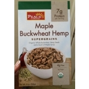 Peace Cereal Maple Buckwheat Hemp Supergrain Cereal: Calories ...