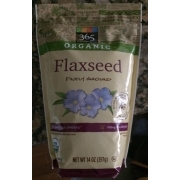 365 Everyday Value Organic Flaxseed Finely Ground, Dietary Supplement ...