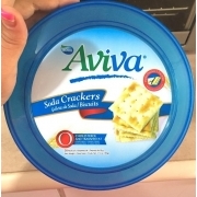 Aviva Soda Crackers: Calories, Nutrition Analysis & More | Fooducate
