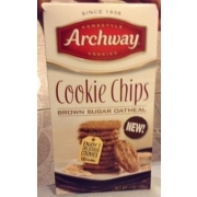 Archway Cookie Chips Brown Sugar Oatmeal: Calories, Nutrition Analysis ...