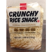 Wang Korea Crunchy Rice Snack, Korean Cracker: Calories, Nutrition ...