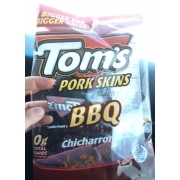 Tom's Pork Skins, Bbq Flavored Chicharrones: Calories, Nutrition ...