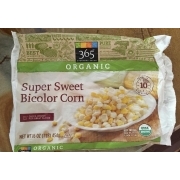 365 Everyday Value Organic Super Sweet Bicolor Corn: Calories ...