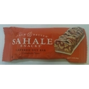 Snack Better Sahale Snacks Layered Nut Bar, Cinnamon Pecan: Calories ...