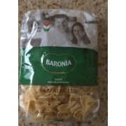 Baronia Farfalle 110, Enriched Macaroni Product, Pasta: Calories ...