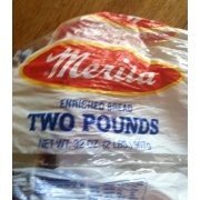 Merita Enriched Bread: Calories, Nutrition Analysis & More | Fooducate