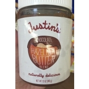 Justin's Chocolate Hazelnut Butter Blend: Calories, Nutrition Analysis ...