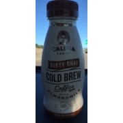 Califia Farms Dirty Chai, Cold Brew Coffee With Almond Milk: Calories ...