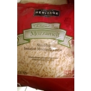 American Heritage Mozzamelt Shredded Imitation Mozzarella Cheese ...