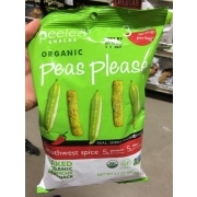 Peeled Snacks Peas, Crunchy Pea Snack: Calories, Nutrition Analysis ...