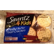 Savoritz 4 Kids Peanut Butter Toast Crackers: Calories, Nutrition ...
