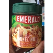 Emerald Deluxe Mixed Nuts: Calories, Nutrition Analysis & More | Fooducate
