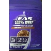 EAS 100% Whey Protein Powder, Chocolate: Calories, Nutrition Analysis ...