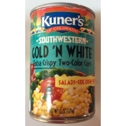 Kuner's South Western Gold'N White Corn: Calories, Nutrition Analysis ...