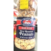 River Queen Peanuts, Dry Roasted, Salted: Calories, Nutrition Analysis ...