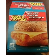 Fast Bites Fish And Cheese Sandwich: Calories, Nutrition Analysis ...