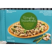 Simply Balanced Three Grain Risotto With Mushrooms And Asparagus ...