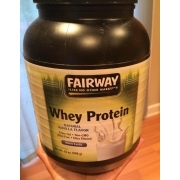 Fairway Whey Protein, Natural Vanilla Flavor, Dietary Supplement ...