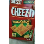 Cheez It Hot And Spicy, Baked Snack Crackers: Calories, Nutrition ...