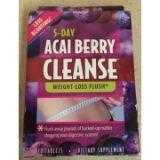 Cleanse Acai Berry Cleanse, Weigh Loss Flush, Dietary Supplement ...