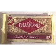 Diamond Of California Almonds, Slivered: Calories, Nutrition Analysis ...