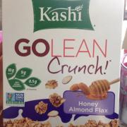 User added: kashi go lean crunch honey almond flax: Calories, Nutrition ...
