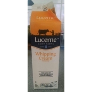 Lucerne Dairy Farms Whipping Cream: Calories, Nutrition Analysis & More ...