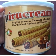 Piru Cream Wafer Filled With Hazelnuts And Chocolate: Calories ...