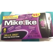 Mike And Pure Chewy Grape Flavored Candies: Calories, Nutrition ...