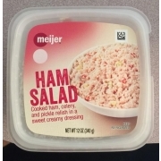 Meijer Ham Salad: Calories, Nutrition Analysis & More | Fooducate