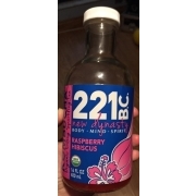 221 B.C Kombucha Organic Living Sparkling Tea, Raspberry Hibiscus ...