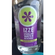 Izze Sparkling Water Beverage, Blackberry Pear: Calories, Nutrition ...
