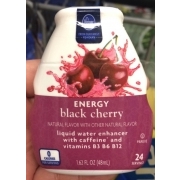 Kroger Energy Black Cherry, Liquid Water Enhancer: Calories, Nutrition ...