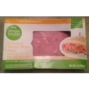 Simple Truth Uncured Honey Maple Ham: Calories, Nutrition Analysis ...