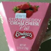 User added: Edwards, Strawberry cream cheese pie: Calories, Nutrition ...
