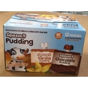 Squeeze It Pudding, Variety Pack: Calories, Nutrition Analysis & More ...