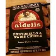 Chef Bruce Aidells Portobello And Swiss Cheese, Smoked Chicken Sausage ...